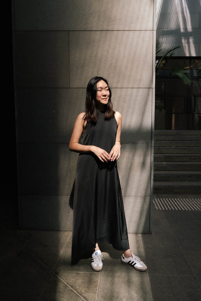 ZERA DRESS in black (PRE-ORDER) – Paradigm Shift Label